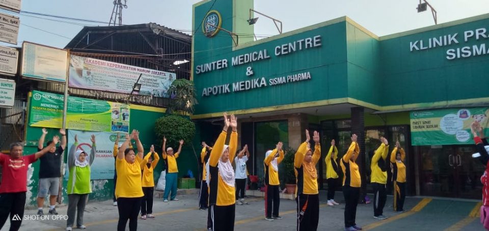 Kegiatan Rutin Senam Prolanis dan Hipertensi - Klinik Sunter Sisma Medikal